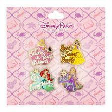 Disney Princess Quotes Booster Pin Set Disney Trading Pin Series | Pin ...