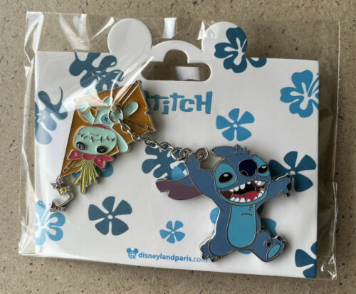 47671 - Stitch flying a kite - Stitch - Disneyland Resort Paris Disney Pin