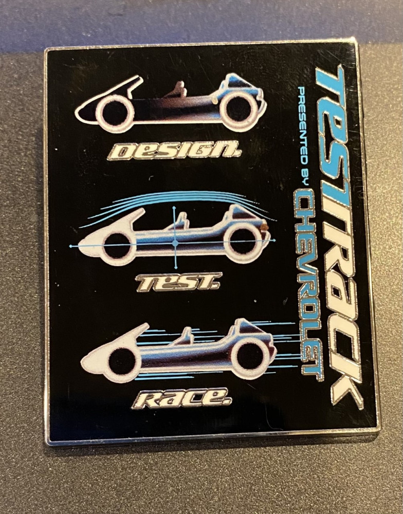 48255 - Design. Test. Race. - Test Track - Walt Disney World Disney Pin