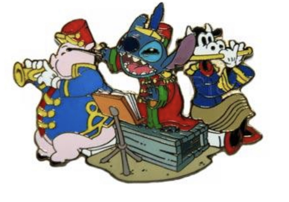 48600 - Stitch as a bandleader - Lilo & Stitch - Disney Store US Disney Pin