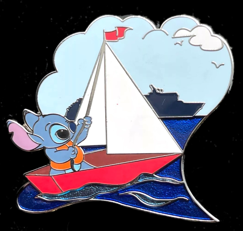 48615 - Sailing - Lilo & Stitch - Disney Cruise Line Disney Pin