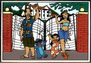 48633 - Stitch Post Card #2 - Graceland - Stitch Postcard - Disney ...