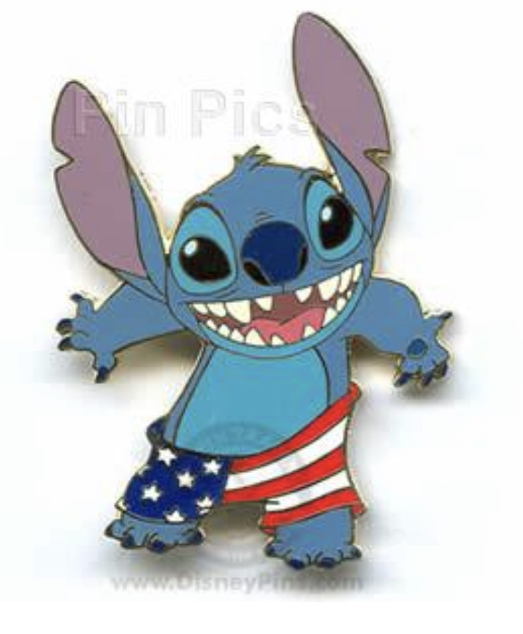48645 - Stitch - Independence Day- Stars and Stripes boxers - Stitch ...