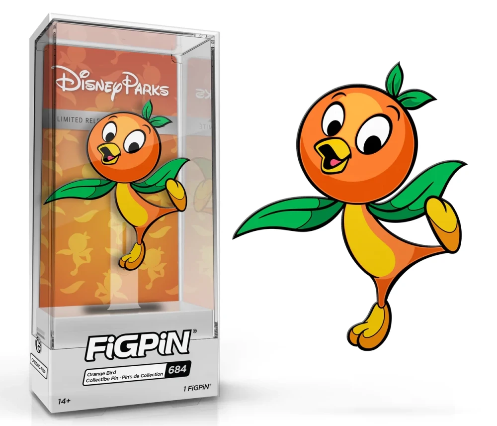 48668 - Orange Bird #684 - FiGPiN - Disney Theme Parks - FiGPiN Disney Pin
