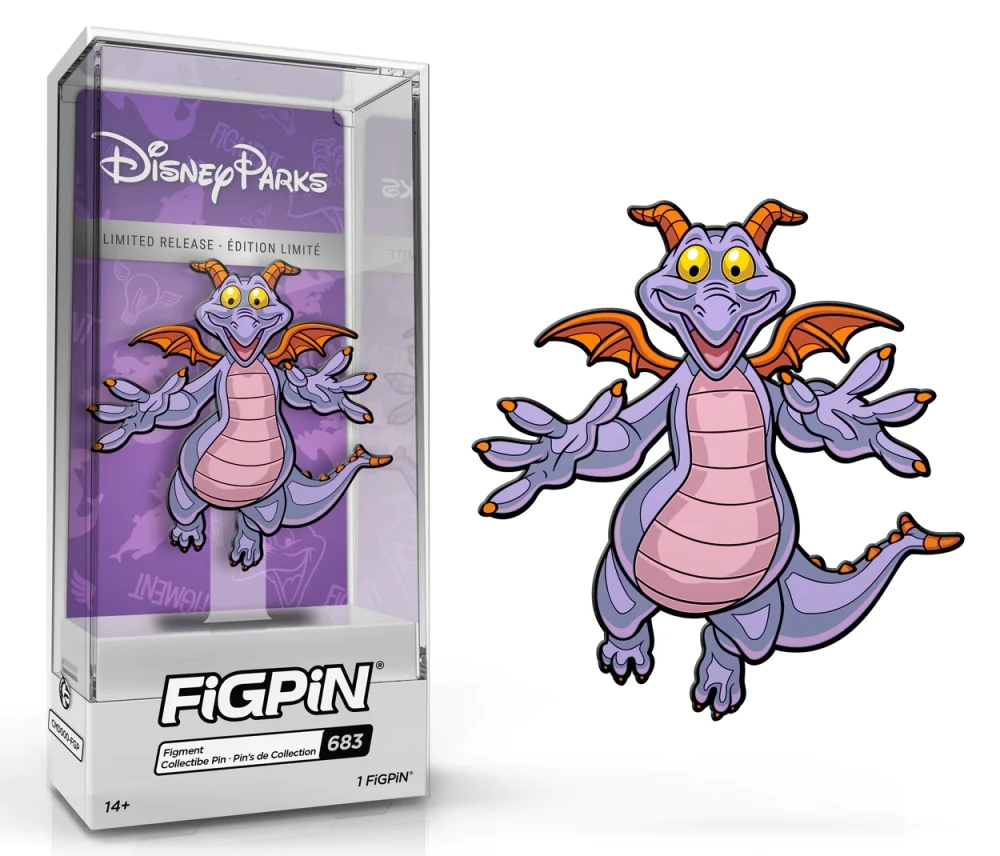 48672 - Figment #683 - FiGPiN - Disney Theme Parks - FiGPiN Disney Pin