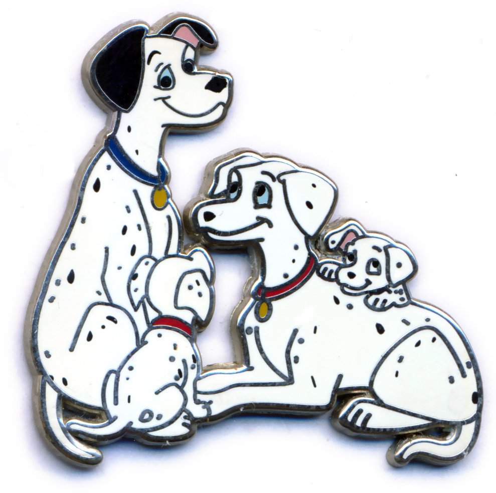 49463 - Pongo, Perdita & Pups - 101 Dalmatians Booster Collection