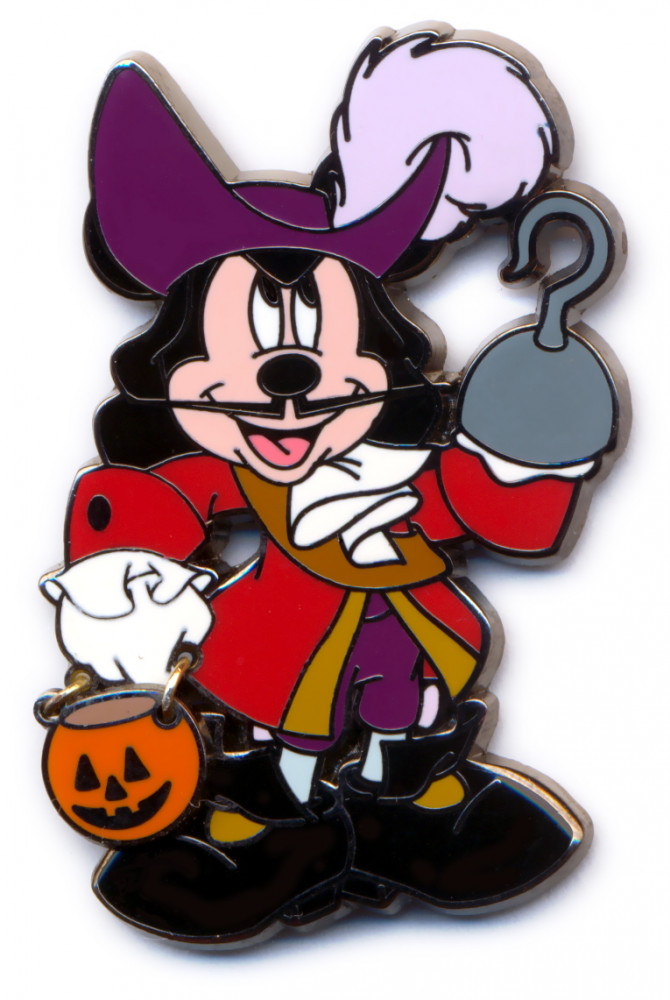49506 - Captain Hook Mickey Mouse - Halloween 2006 - Disneyland Resort ...