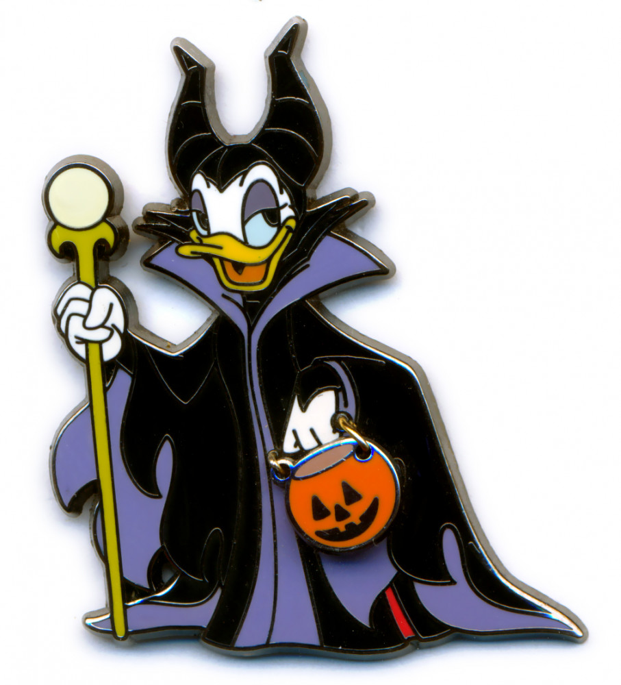 49509 - Daisy Duck dressed as Maleficent - Halloween 2006 - Disneyland ...