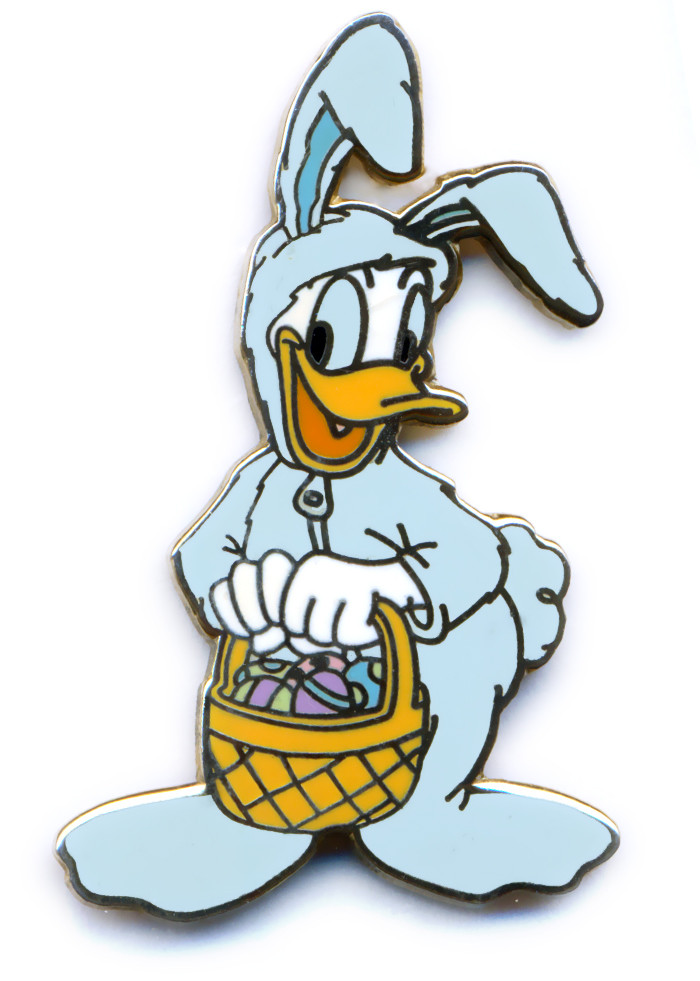49511 - Easter Bunny Donald - Easter 2008 - Misc - Disney Licensed Disney Pin