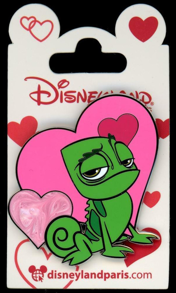 49549 - Pascal - Character with hearts - Disneyland Resort Paris Disney Pin