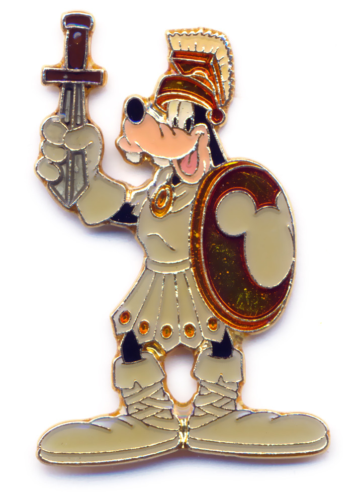 49608 - Goofy Dressed as a Roman Gladiator - Las Vegas Disney Store ...