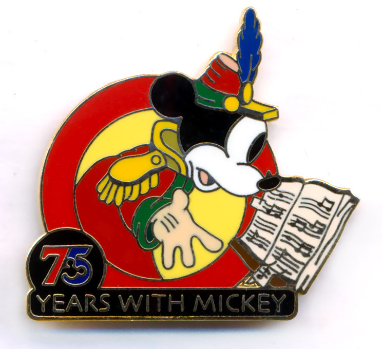 49685 - Mickey Mouse Bandleader - 75 Years with Mickey Flex Pins - Walt ...