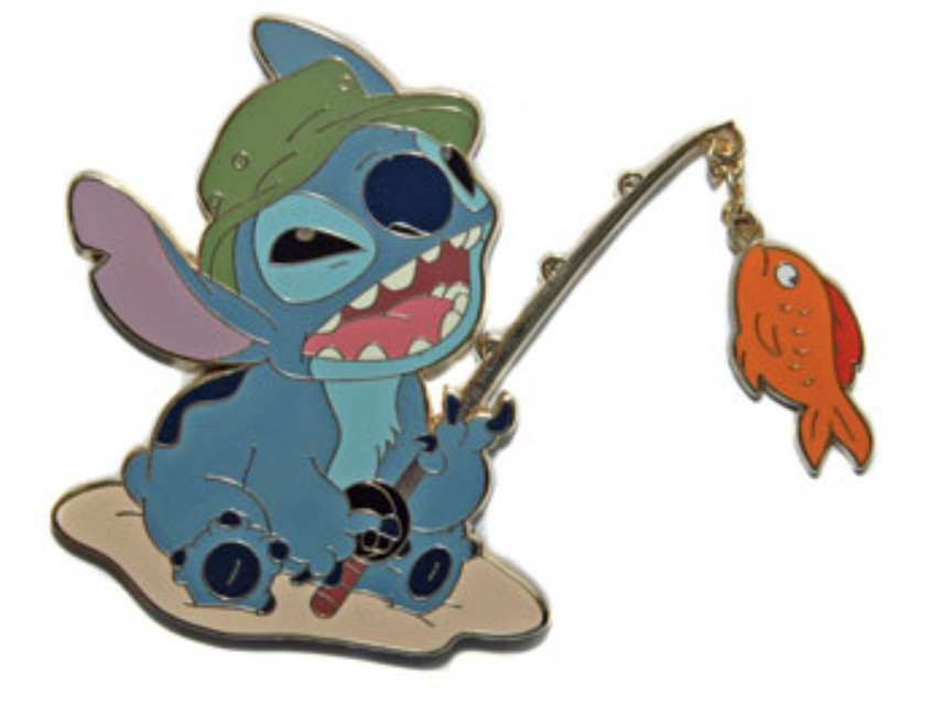 49702 - Stitch fishing - Summer Vacation Stitch Set - Disney Store US ...
