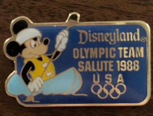 49750 - Mickey Mouse (Kayak) - 1988 Summer Olympics - Disneyland Resort ...