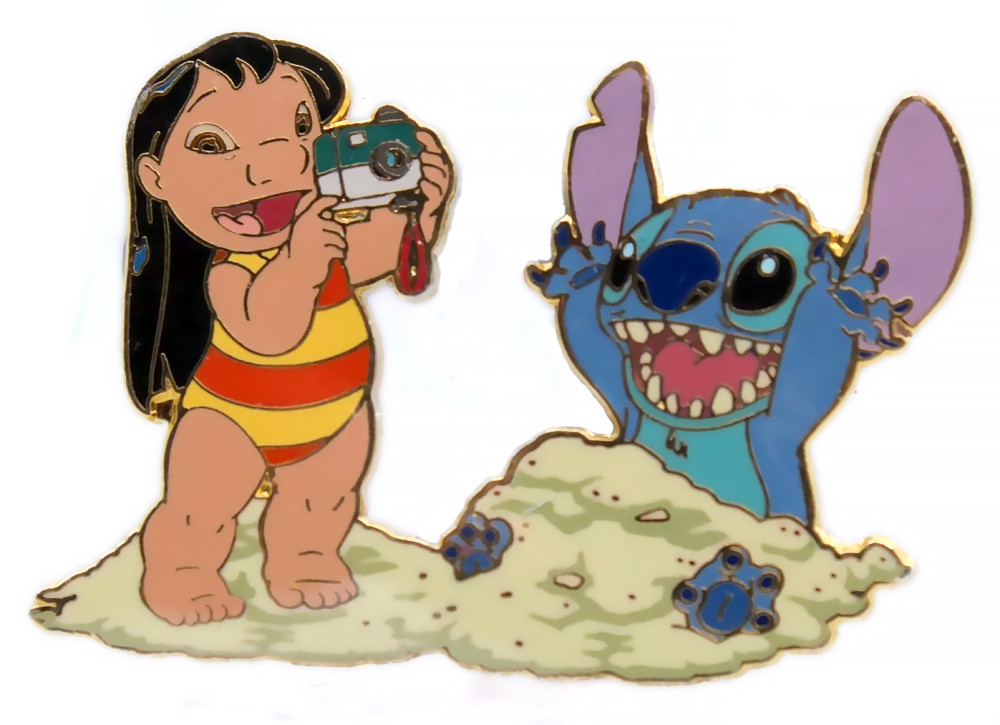 49774 - Lilo & Stitch In the Sand (Mystery/Surprise Pin) - Lilo ...