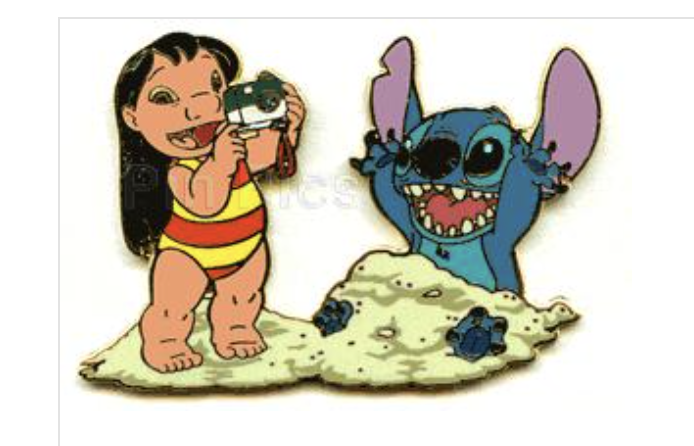 49774 - Lilo & Stitch In the Sand (Mystery/Surprise Pin) - Lilo ...