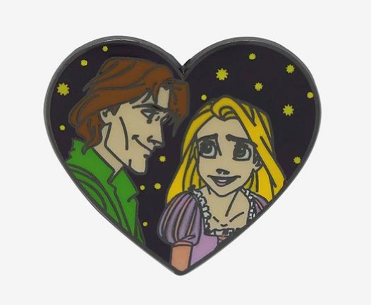 49904 - Rapunzel & Flynn Heart - Loungefly Disney Tangled Blind Box ...