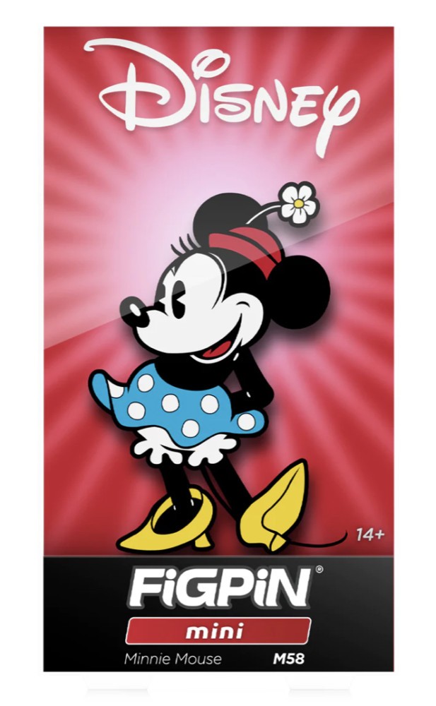 50019 - Minnie (M58) - FiGPiN Mini- Mickey Mouse & Friends - FiGPiN ...