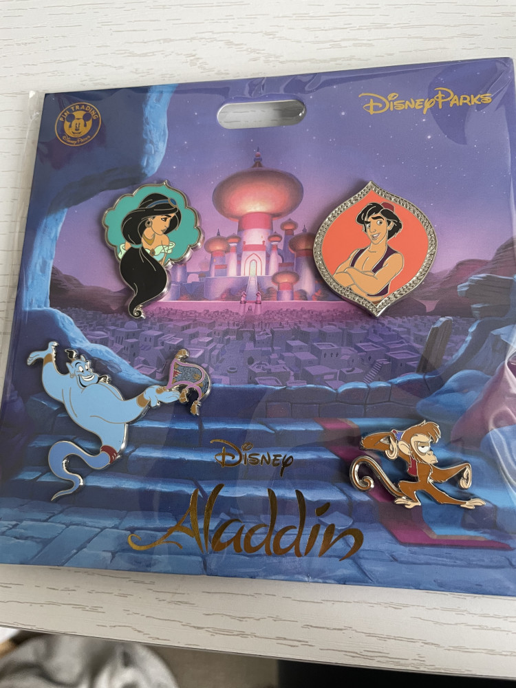 Full set - Aladdin Booster Pack | Pin & Pop