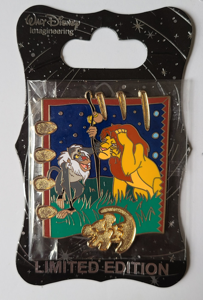 50260 - Rafiki and adult Simba - The Lion King 25th Anniversary - Walt Disney Imagineering ...