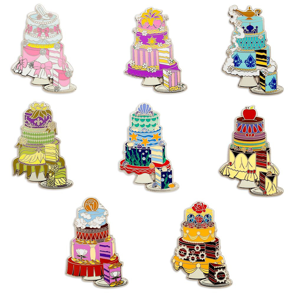 Custom Cake Creations Mystery Collection Disney Trading Pin Series ...
