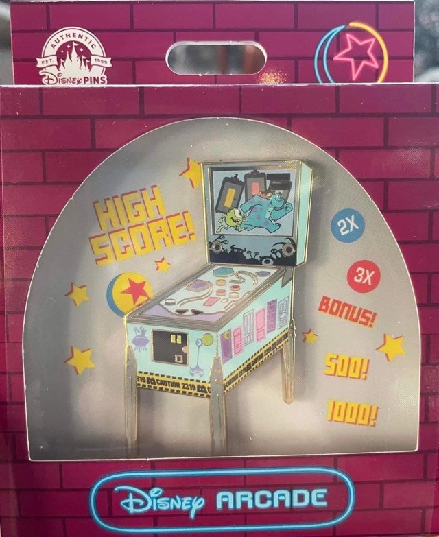 50285 - Monsters Inc. Pinball - Disney Arcade - Walt Disney World ...