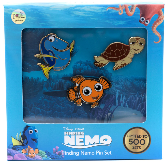 51296 - Finding Nemo Set - PALM Pixar 3 Piece Disney Pin Sets - Misc ...