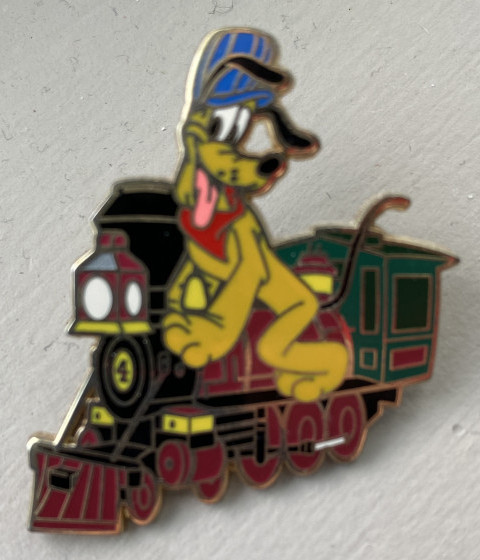 51319 - Pluto Riding the Roy O. Disney - Magic Kingdom Railroad ...