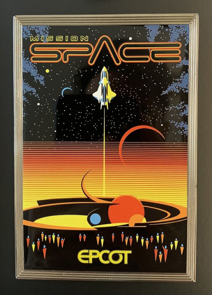 51577 - Mission: SPACE - EPCOT Poster Series - Walt Disney Imagineering ...