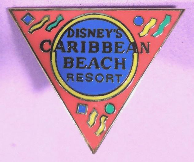 52404 - Disney's Caribbean Beach Resort Triangle Logo Pin - Walt Disney ...