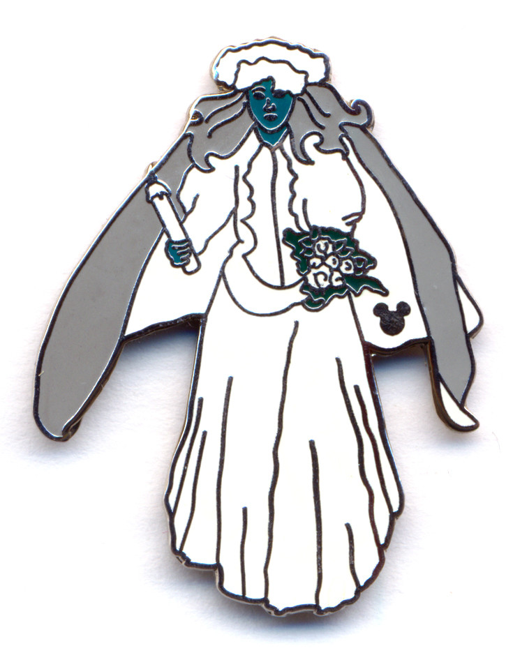 5259 - Ghost Bride - 2008 Hidden Mickey - Haunted Mansion - Walt Disney ...