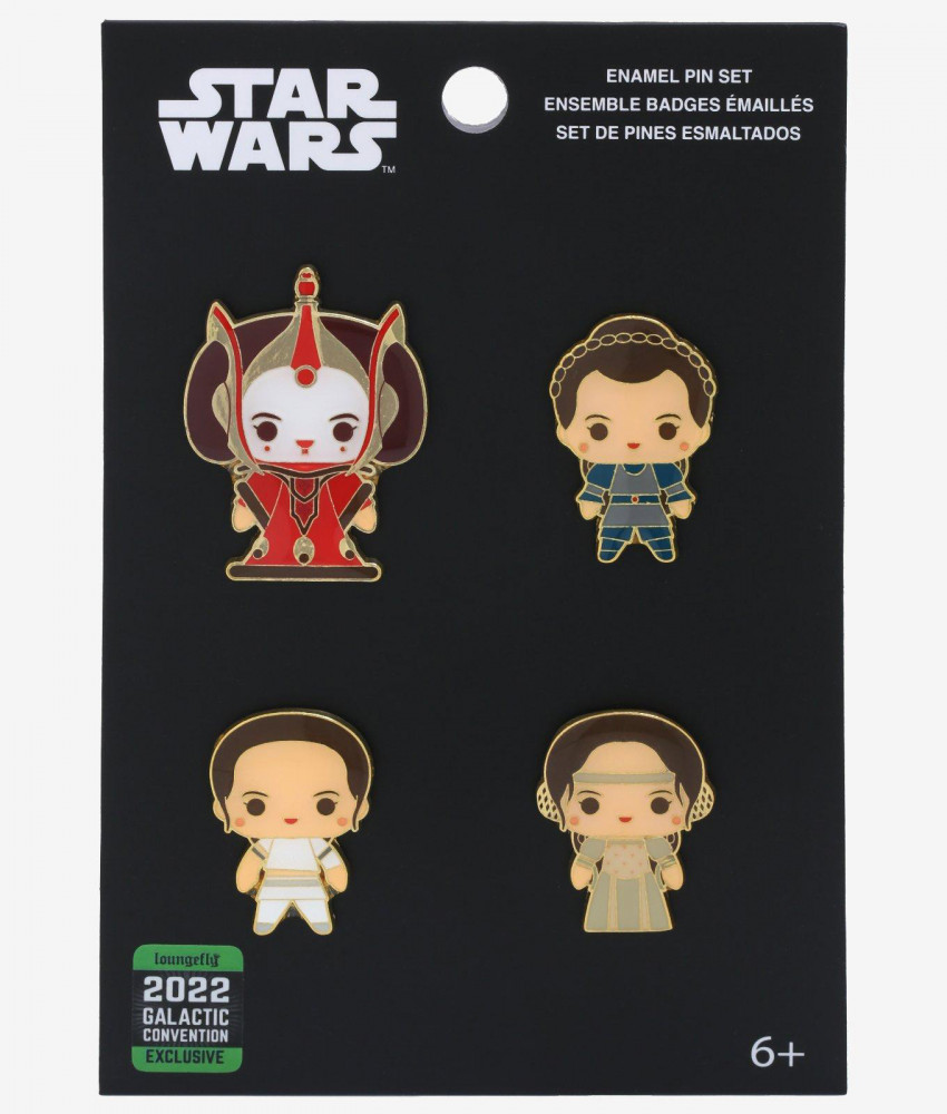 Chibi Padmé Amidala Outfits - Boxlunch - 2022 Galactic Convention | Pin ...