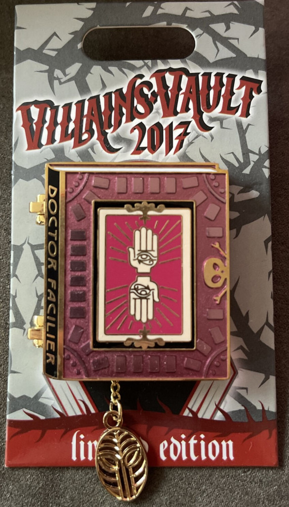 52823 - Dr. Facilier - Villains Vault Story Book - Disneyland Resort ...