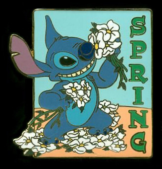 52948 - Spring - Stitch Seasons - Disney Auctions Disney Pin