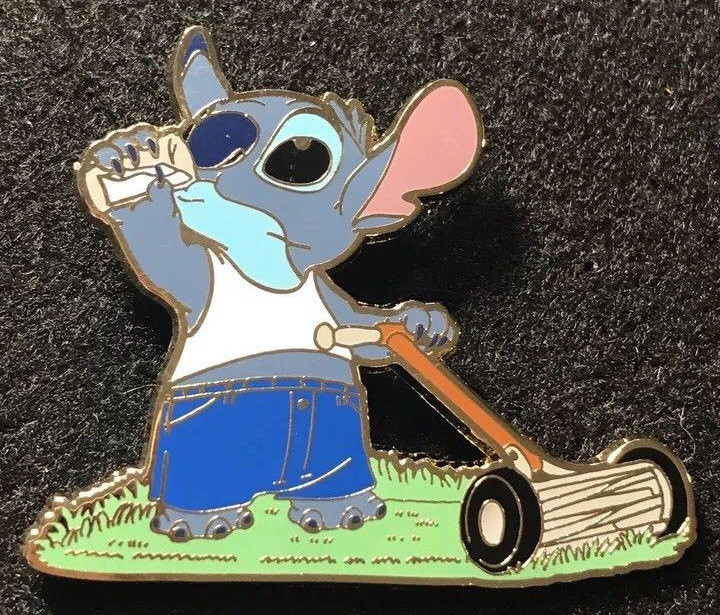 Stitch Working Around the House Disney Trading Pin Series | Pin & Pop