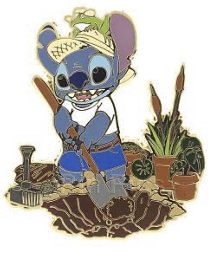 52972 - Stitch working in the garden - Stitch Working Around the House ...