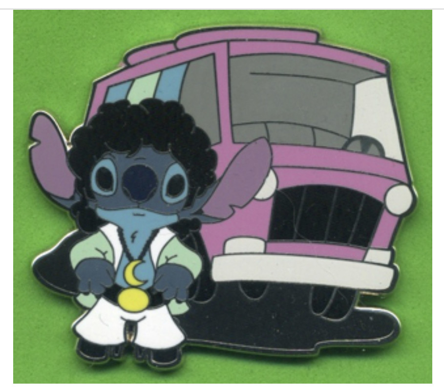 52978 - Stitch with Afro and Van - 1970's Mickey Mouse and Friends ...
