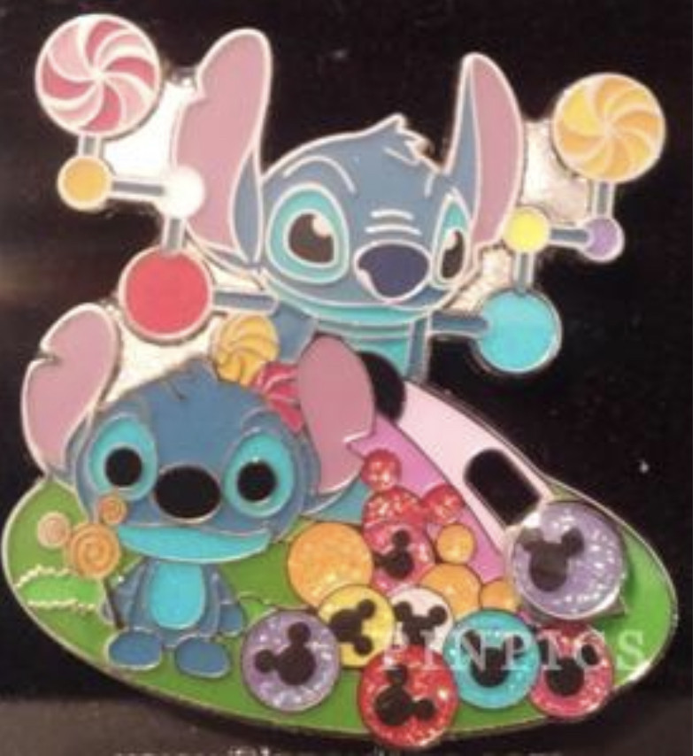 53300 - Stitch - Sweets Jelly series - Hong Kong Disneyland Disney Pin