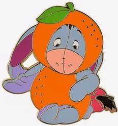 53306 - Eeyore - orange - Boxlunch - Mystery fruit characters - Misc ...