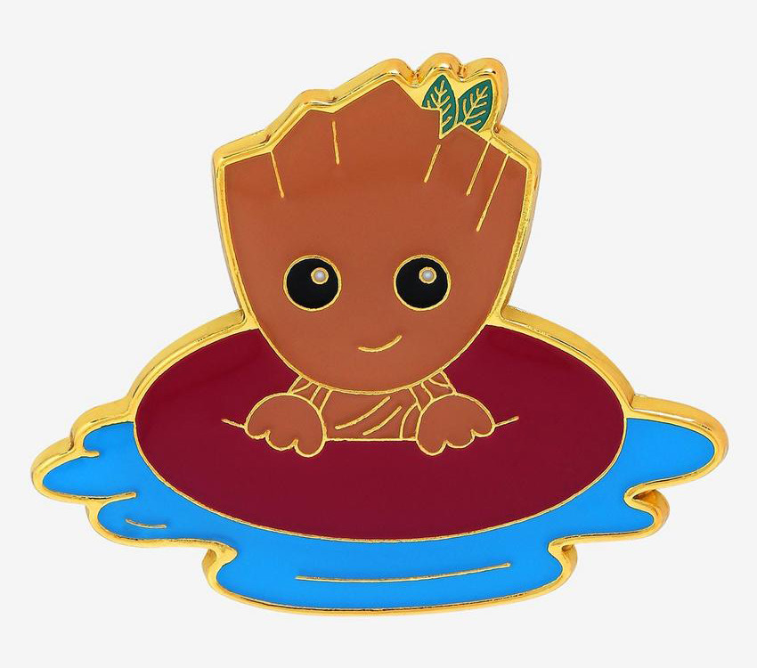 53325 - Baby Groot Tube Float - Boxlunch - Marvel - Loungefly Disney Pin