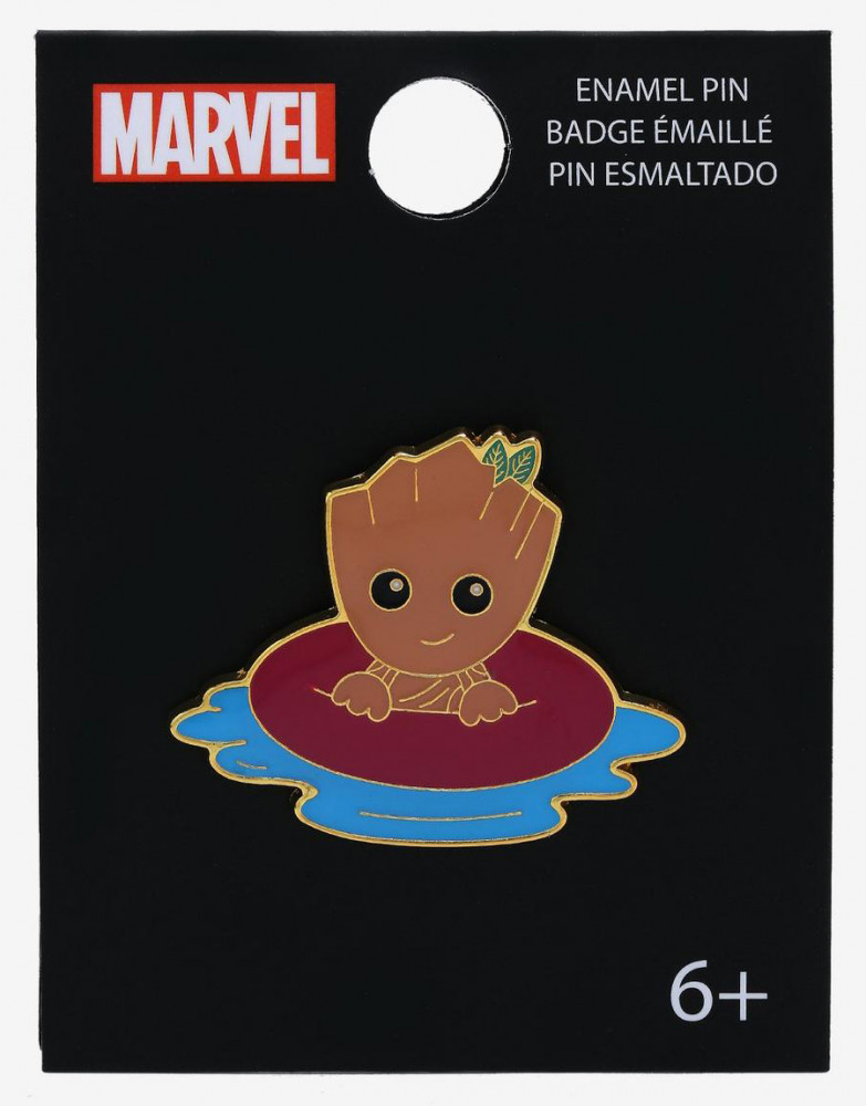 53325 - Baby Groot Tube Float - Boxlunch - Marvel - Loungefly Disney Pin