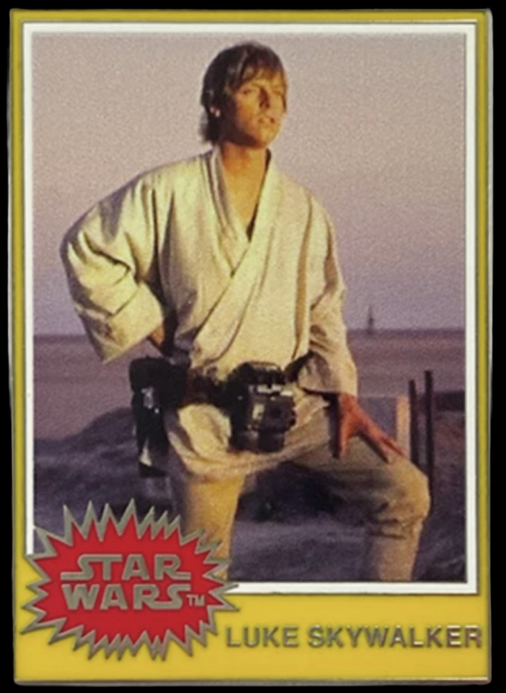 53365 - Luke Skywalker - Star Wars - 45th Anniversary Retro Card ...