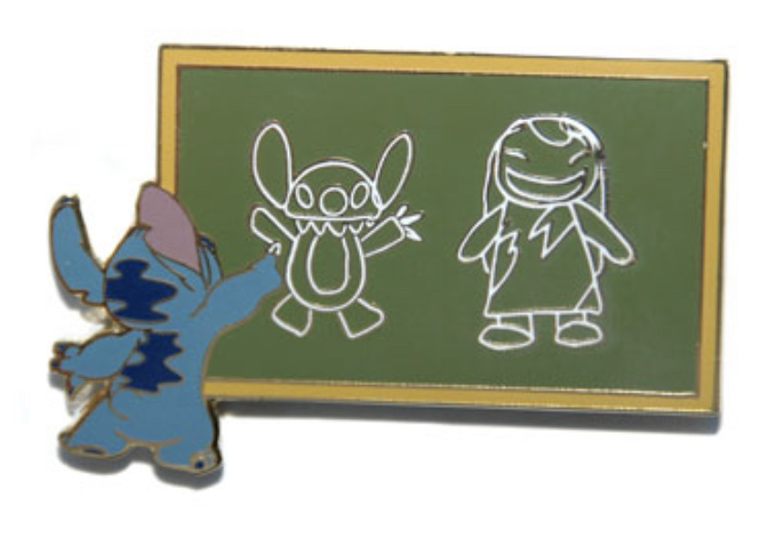 53385 - Stitch at the chalkboard - Disney Auctions (P.I.N.S.) - Disney ...