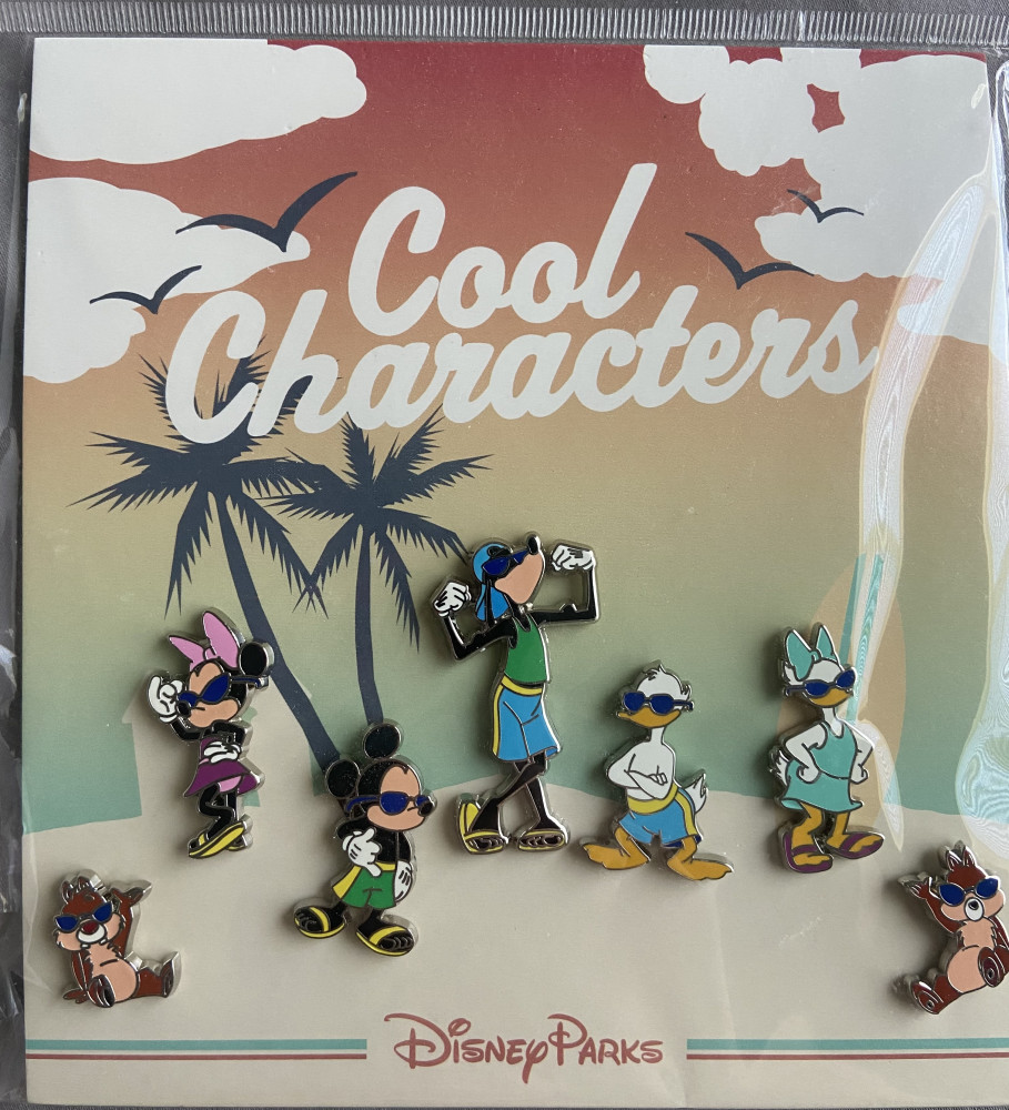 Cool Characters in Sunglasses Booster Set Disney Trading Pin Series ...