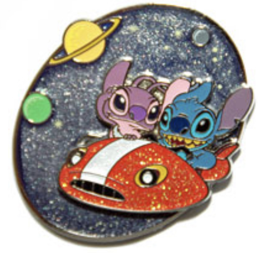 53755 - Stitch and Angel in a space cruiser - Stitch & friends in space ...