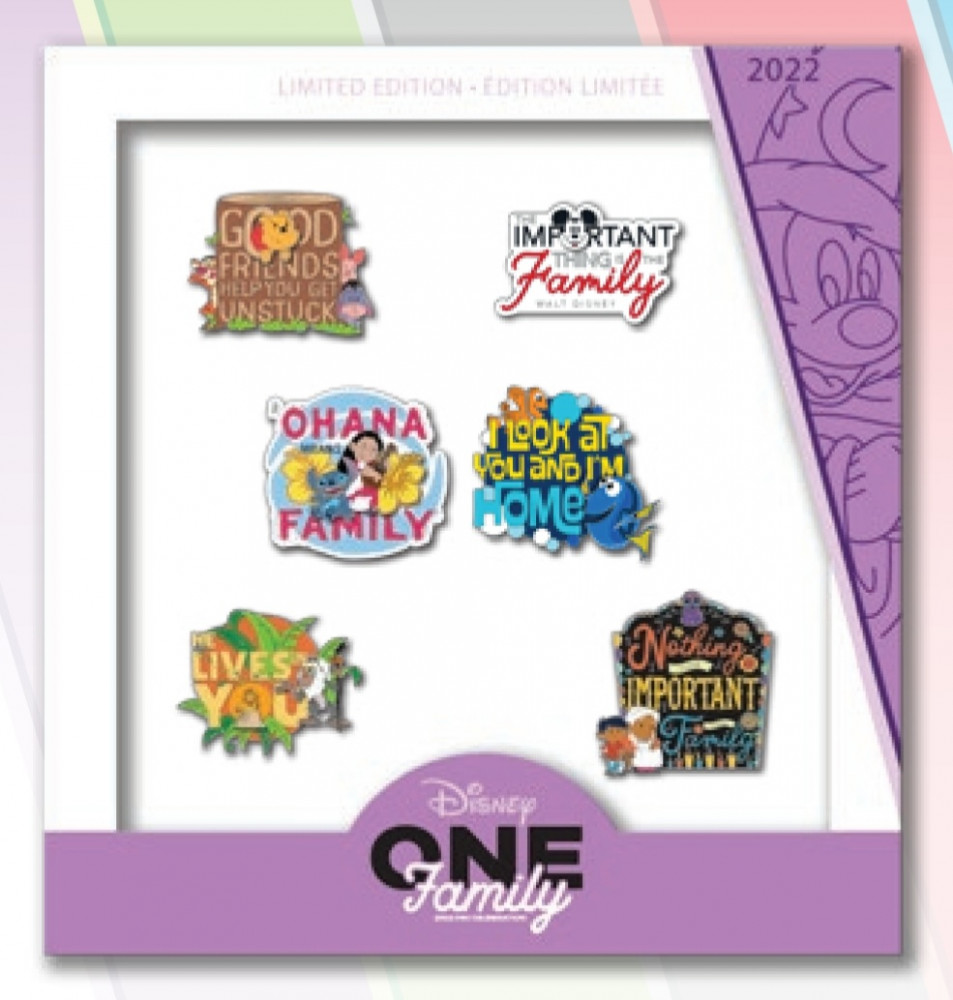 One Family 2022 Pin Celebration Disney Trading Pin Series | Pin & Pop