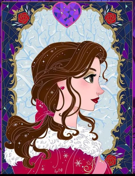 53992 - Winter Belle - DBG Fantasy Pin Series: Disney Profile - Fantasy ...