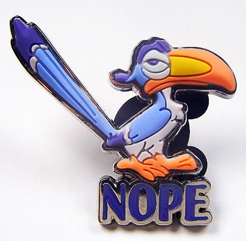 54010 - Zazu - "Nope" Mood Disney Flair - Disneyland Resort Disney Pin