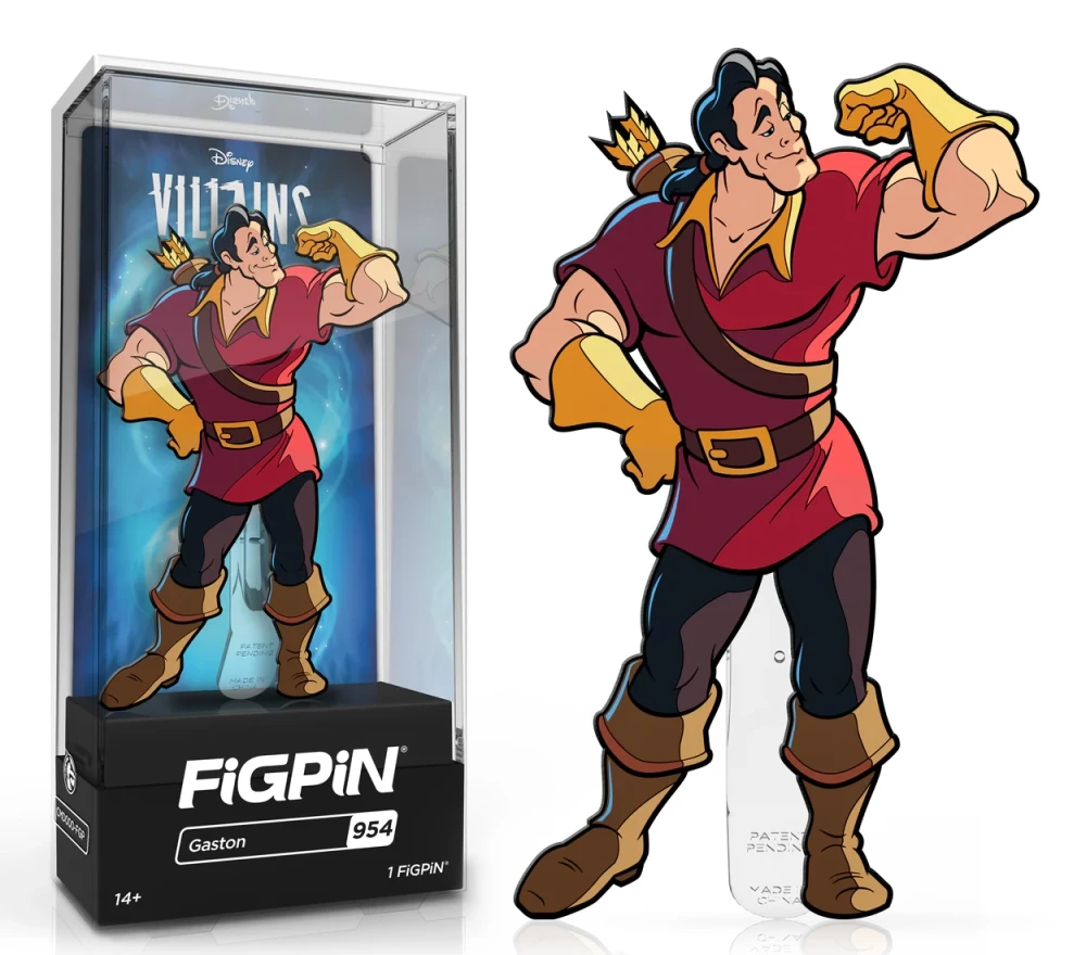 54179 - Gaston (954) - FigPin - Disney Villains - FiGPiN Disney Pin