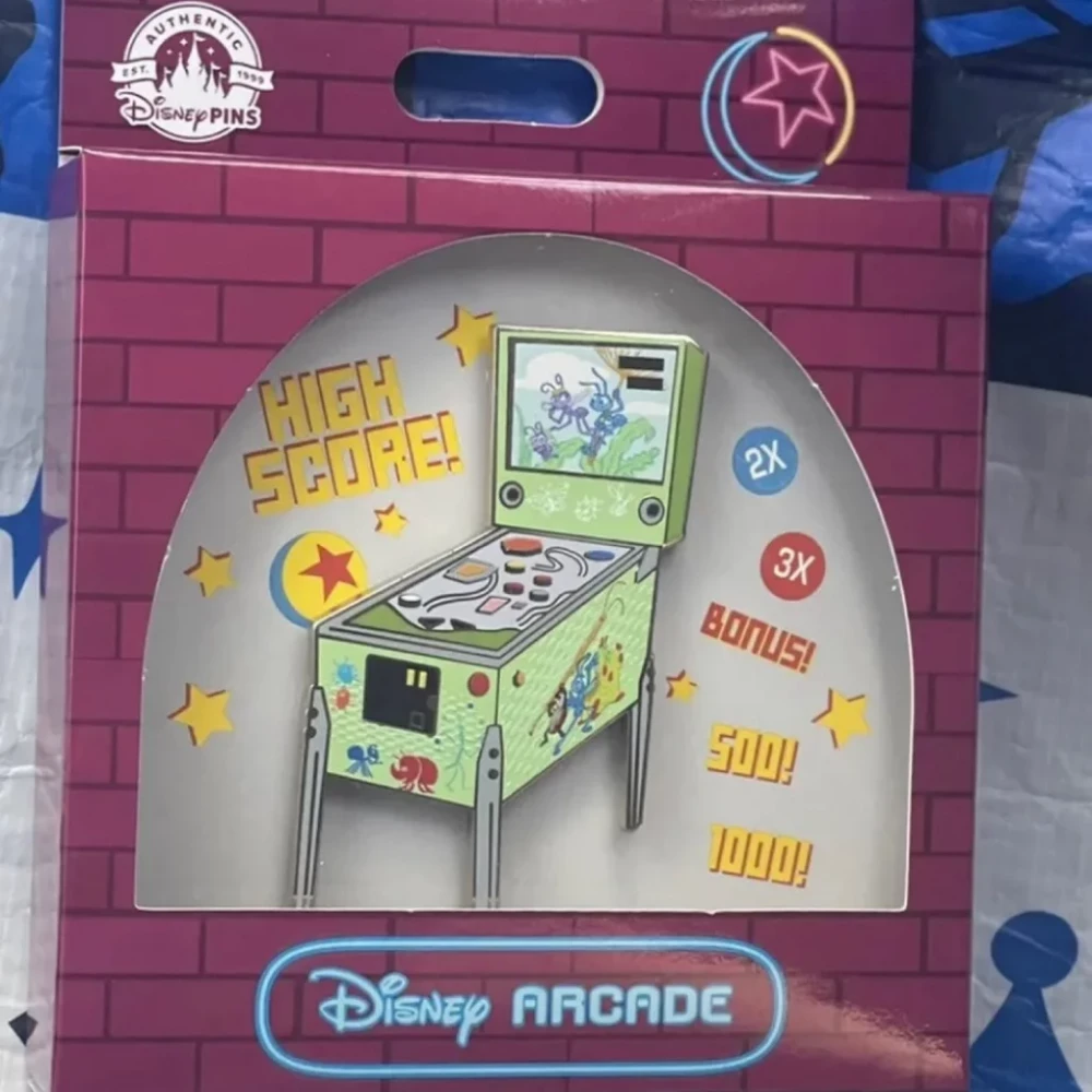 54392 - A Bug's Life Pinball - Disney Arcade - Walt Disney World Disney Pin